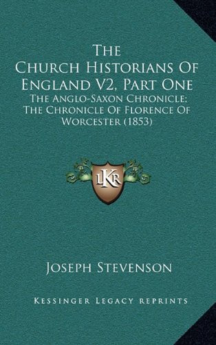 Buy The Church Historians of England V2, Part One: The Anglo-Saxon ...