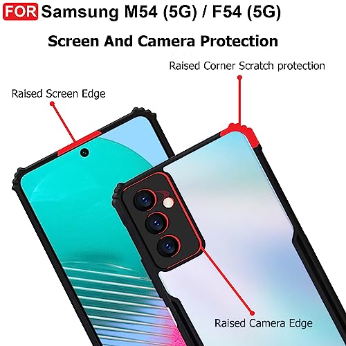 CEDO Samsung Galaxy M54 / F54 (5G) Back Case Cover | Camera Protection ...