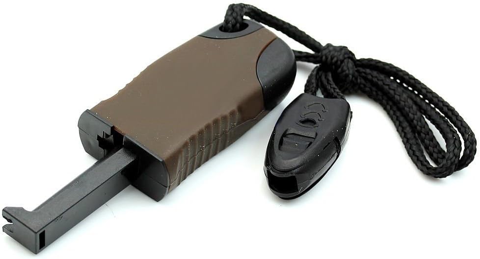 Amazon.com: YGS Flint Stone Survival Magnesium Fire Starter Lighter ...