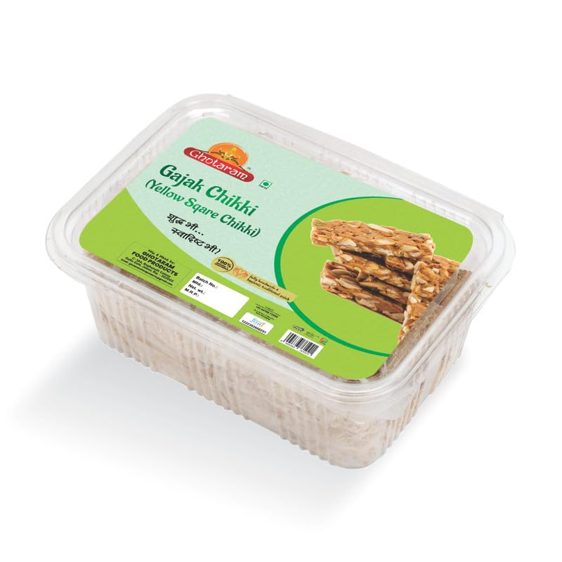 Ghotaram Double Mazza Peanut Chikki/Patti Kadalai Mittai Groundnut ...