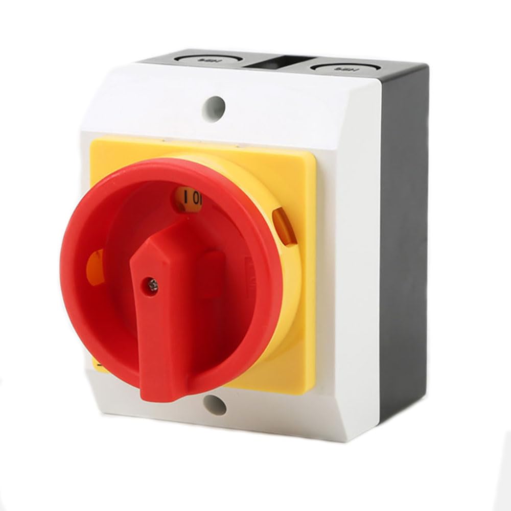 Enclosed Rotary Isolator Switch, 380V 32A IP65 Universal Rotary Cam ...