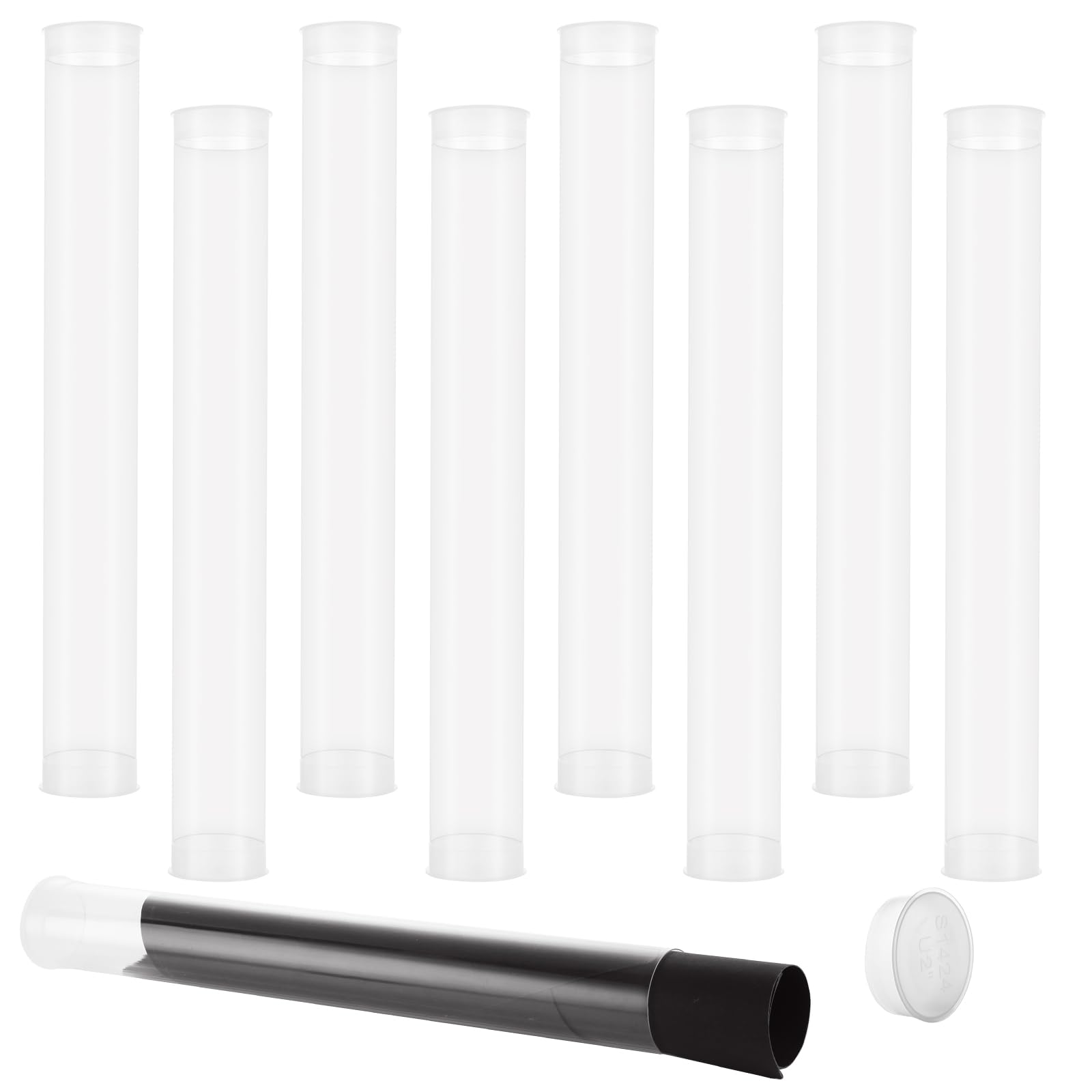 Snapklik.com : 8 Pcs Playmat Tube 16 Inch Prism-Shaped Playmat Tube ...