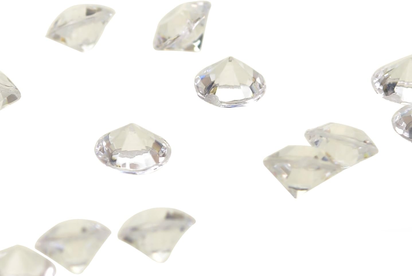 1000 7mm Table Scatter Crystals - Acrylic Diamond Confetti : Amazon.co ...