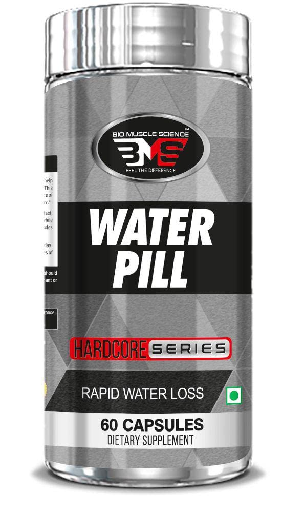 BMS Water Pill Vitamin B6, 50mg Magnesium , Calcium, 200mg Potassium ...