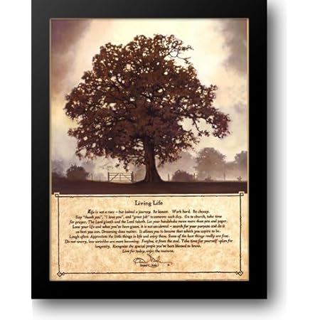 Amazon.com: Living Life - Poster by Bonnie Mohr (16 x 20) : Home & Kitchen