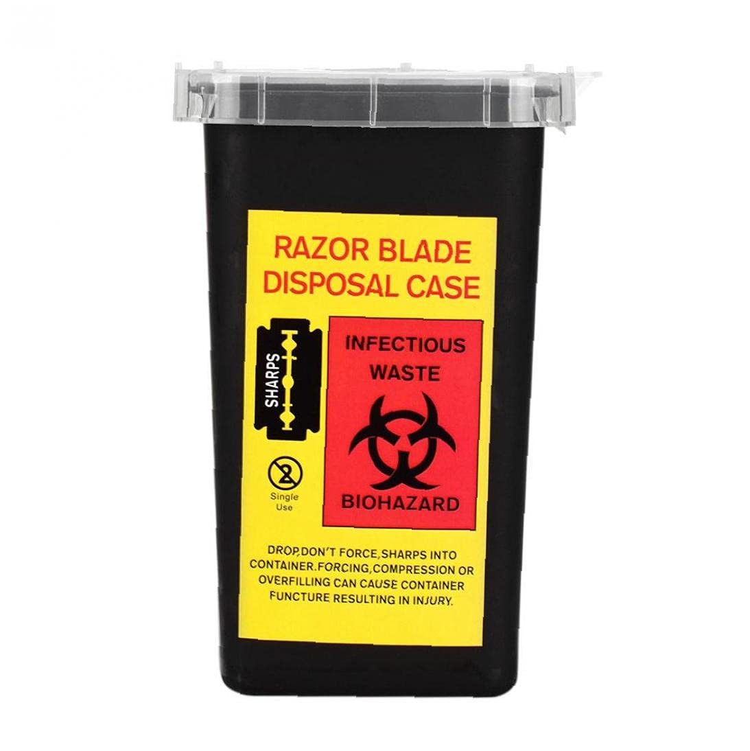 Buy Sharps Disposal Container Sharps Tattoo Piercing Needles Bin ...