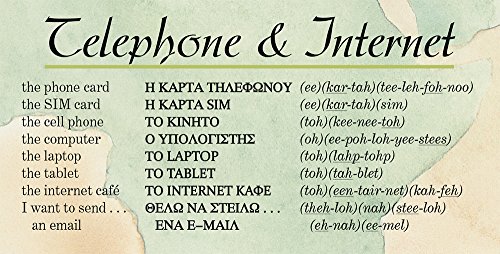 GREEK a language map: Quick reference phrase guide for - Want It All