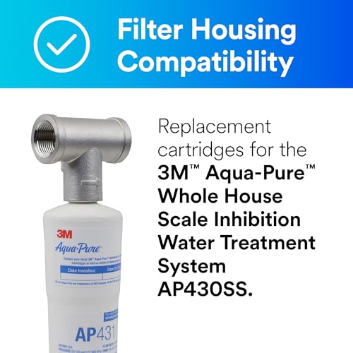 3M Aqua-Pure Whole House Scale Inhibition Inline Replacement Water ...