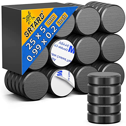 GRTARD 30 Pack Magnets for Crafts with Adhesive Backing Ceramic Magnets ...