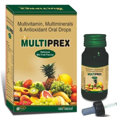 Multiprex multivitamin Oral Drops for kids : Amazon.in: Health ...