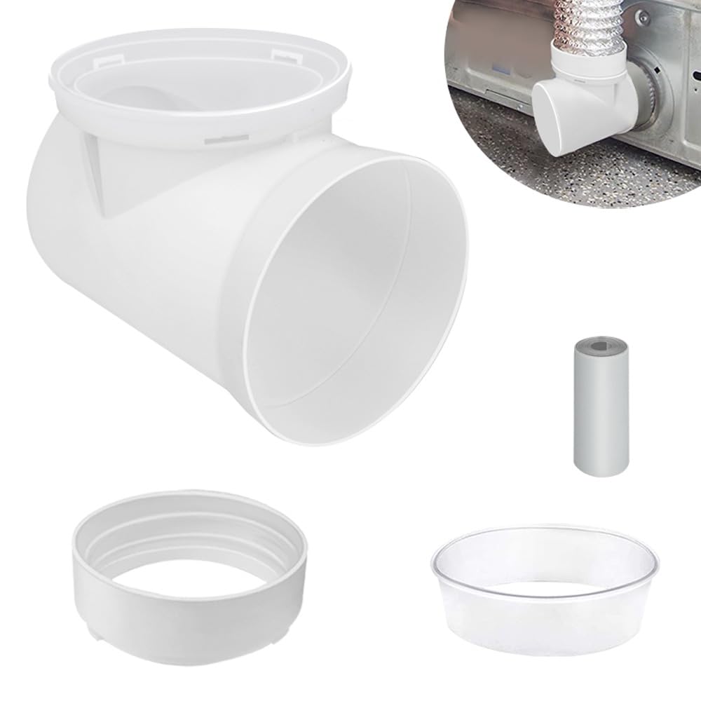 Amazon.com: 90 Degree Clothes Dryer Vent Elbow,Tight-Fit Connector for ...
