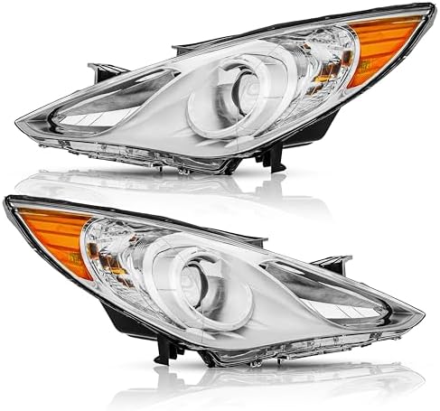 Amazon.com: TODO Headlights assembly for Sonata (Excludes Hybrid) 11-14 ...