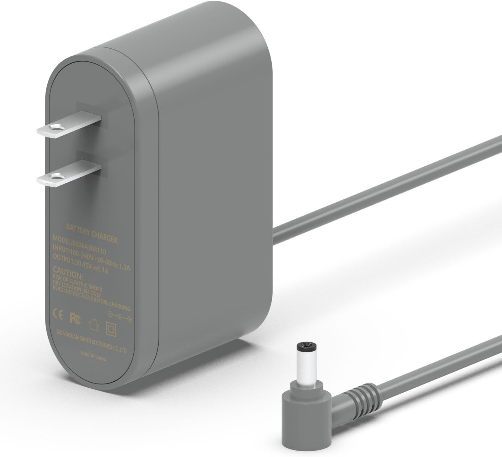 Amazon.com: WUKUR 30.45V Vacuum Charger compatible with Dyson V10 V11 ...