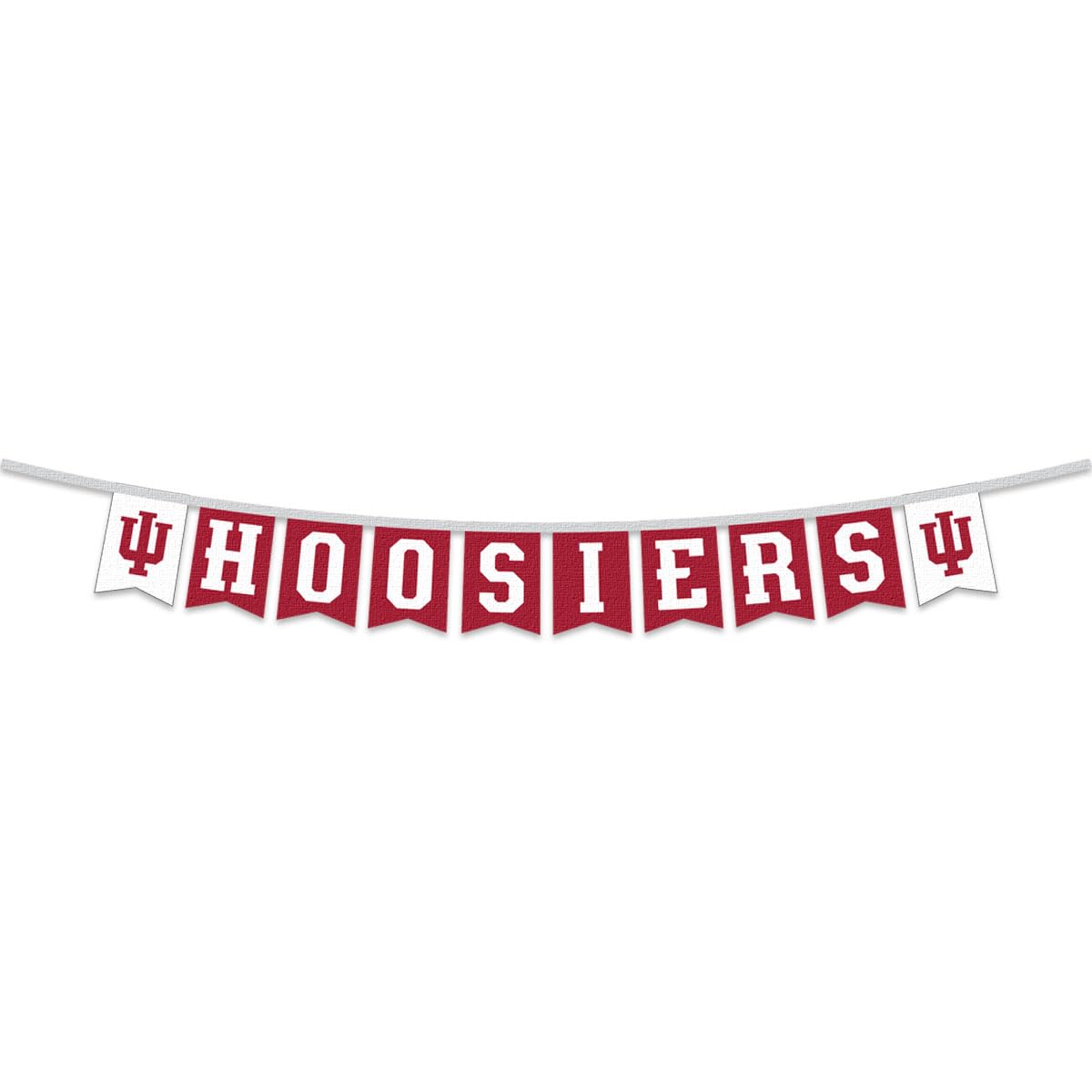 Amazon.com : Indiana Hoosiers Banner String Pennant Flags : Sports ...