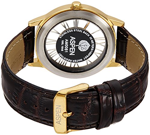 Aspen Analog Gold Dial Men's Watch - AM0081 : Amazon.in: Fashion