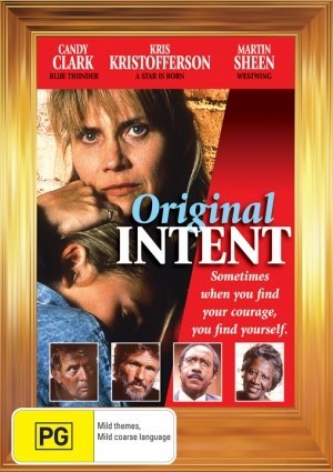 Original Intent [DVD]: Amazon.it: Kris Kristofferson, Martin Sheen ...