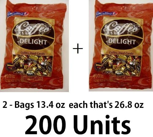 Amazon.com : Colombina Coffee Delight Candy, 13.6oz each pack (2 Packs ...