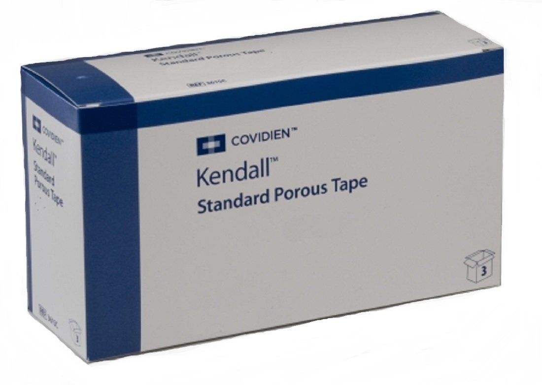Amazon.com: Kendall Curity Standard Porous Tape 1/2" X 10 Yds. : Health ...