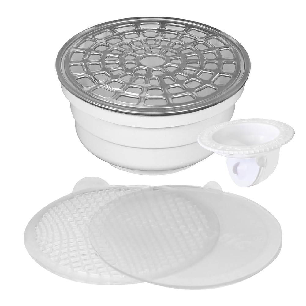 Fleximatic 2550 Coladera universal Zero olores, cubierta y bisel de ...