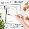Amazon.com: Recipe NoteBook to Write in Your Own Recipes, 7" x 9 ...