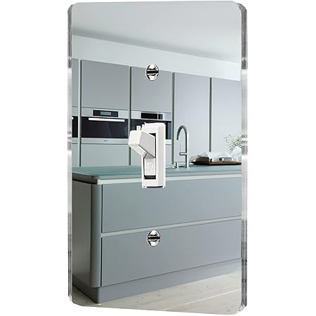 4 Pcs Mirrored Switch Light Cover Wall Plate Decorative Outlet Covers ...