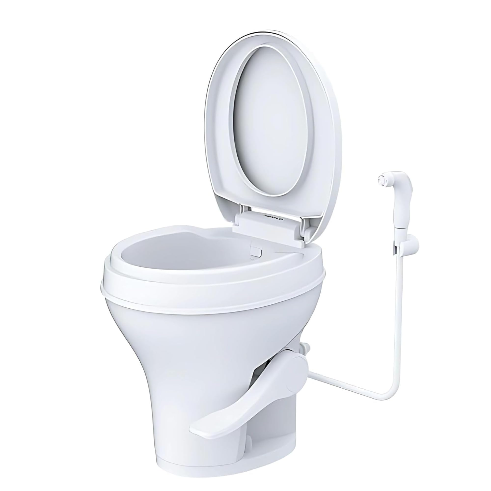 Snapklik.com : SEAFLO Residential Height Camper/RV Toilet