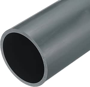 MECCANIXITY 3 Inch PVC Rigid Tube Round Pipe Hardware Tubing 67.8mm ID ...