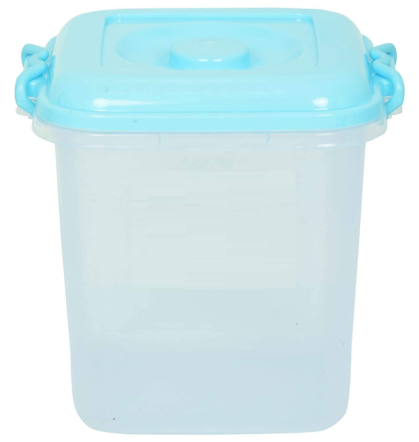 Buy Plastic Air Tight Grocery Storage Containers, 10 KG, 1-Piece, Clear ...