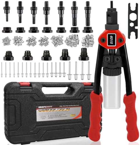 2 in 1 Heavy Duty Rivet Nut tool Rivet Gun, 13-Inch Rivet nut Tool Kit ...