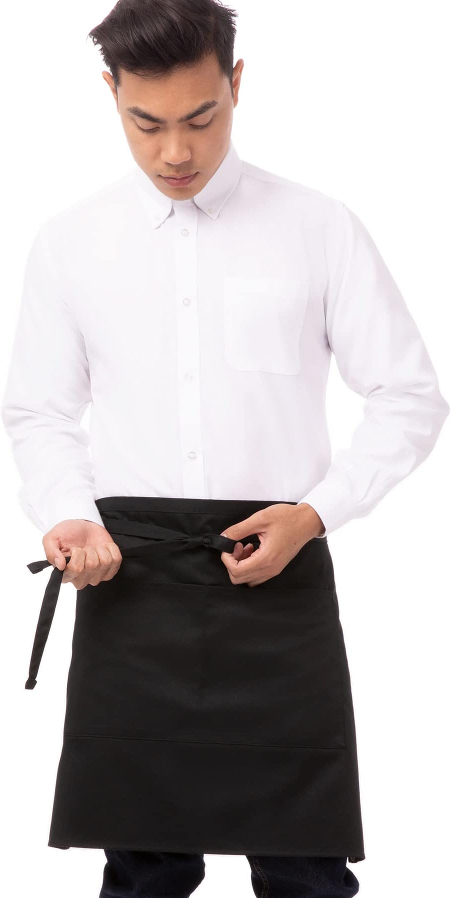 Amazon.com: Excellent USA Quality Restaurant Waiter Waitress White ...