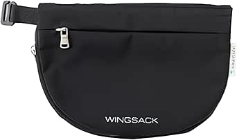Amazon | WINGSACK ポーチ（ポーチA/ブラック） サコッシュ ショルダー 2WAY WING SACK ウイングサック | ポーチ