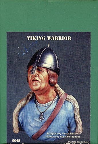 Amazon.com: Warriors 1:9 Viking Resin Bust Resin Figure Kit #9048 ...