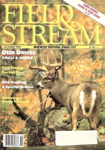 Vintage Field and Stream Magazine - October, 1989 - Like New Condition ...