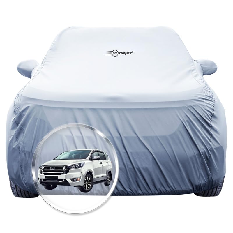 NEODRIFT 'SilverTech' Car Cover for Toyota Innova Crysta (100% Water ...