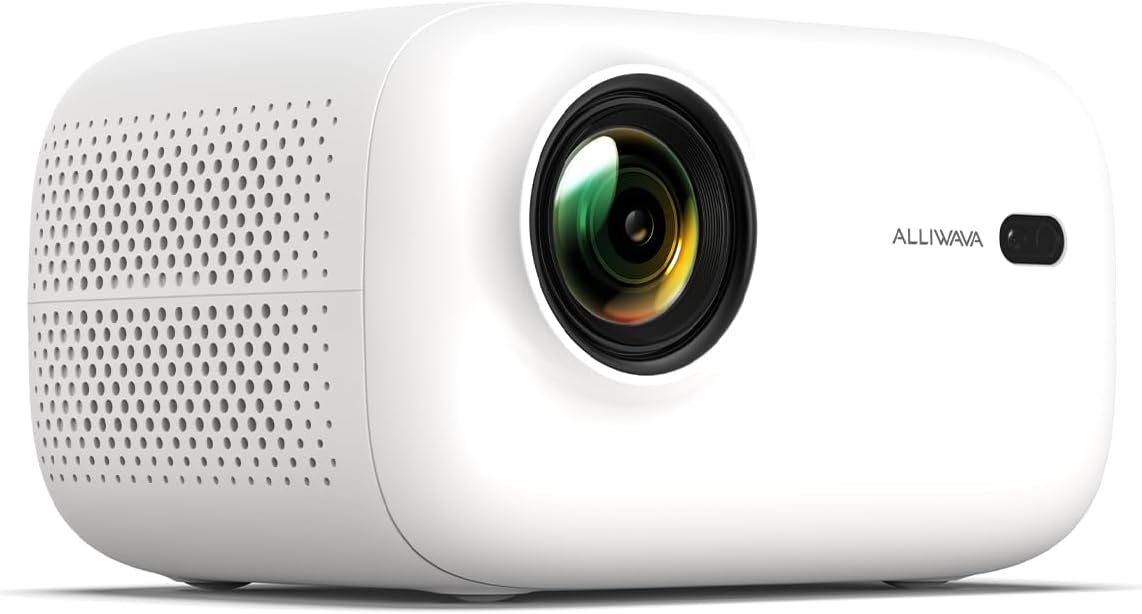 Amazon.com: Mini Projector with WiFi and Bluetooth, 4K 1080P Portable ...