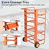 Amazon.com: Wire Spool Rack Cable Caddy Wire Spool Cart Multi-Spool ...