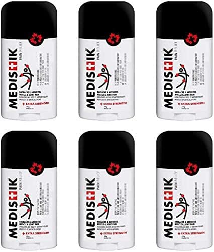 MEDISTIK Extra Strength Pain Relief Stick. Long Lasting Topical Pain ...