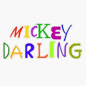 Amazon.com: Mickey Darling Sticker Bumper Sticker Vinyl Decal 5 ...