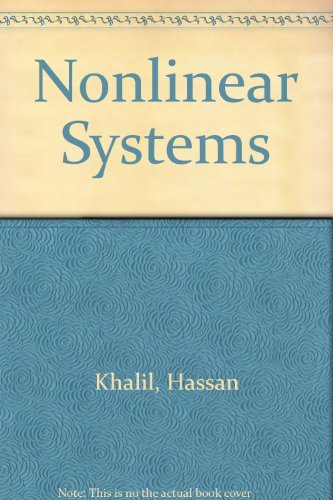 Buy Nonlinear Systems Book Online at Low Prices in India | Nonlinear ...