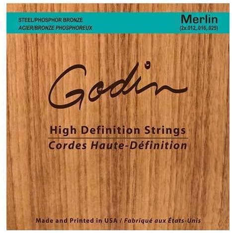 Amazon.com: Seagull Guitars Merlin Strings - Steel/Phosphor Bronze ...