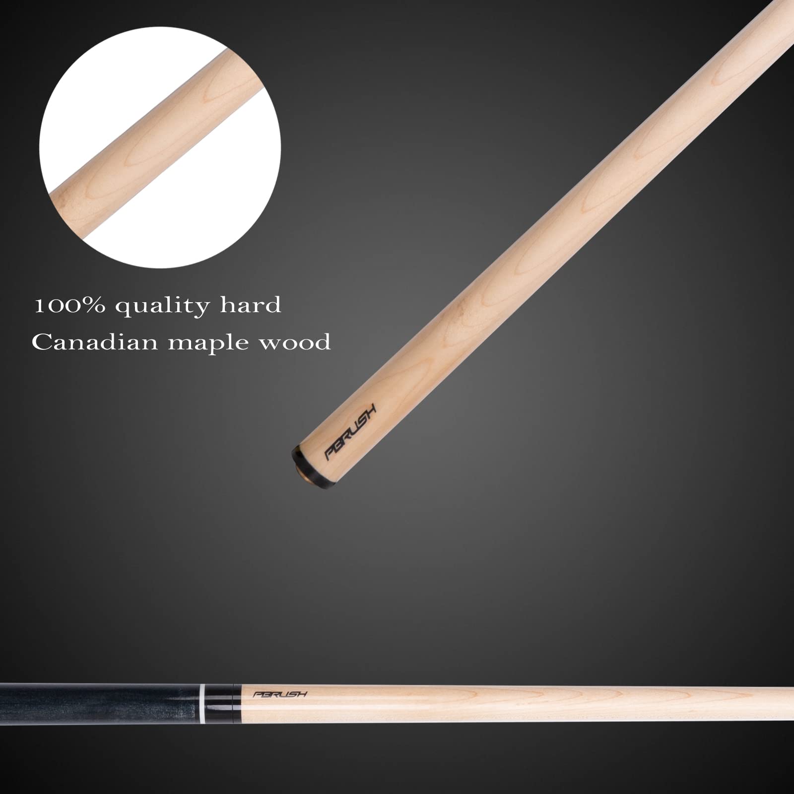 CUEELF Heavy Hitter Jump Break Pool Cue 20oz 21oz 22oz 23oz 3-Piece ...