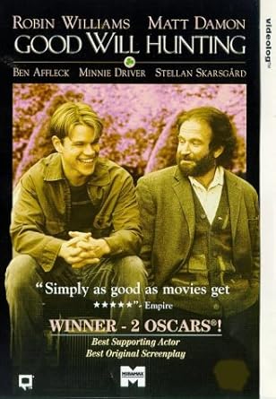 Good Will Hunting [VHS] [1998] : Robin Williams, Matt Damon, Ben ...