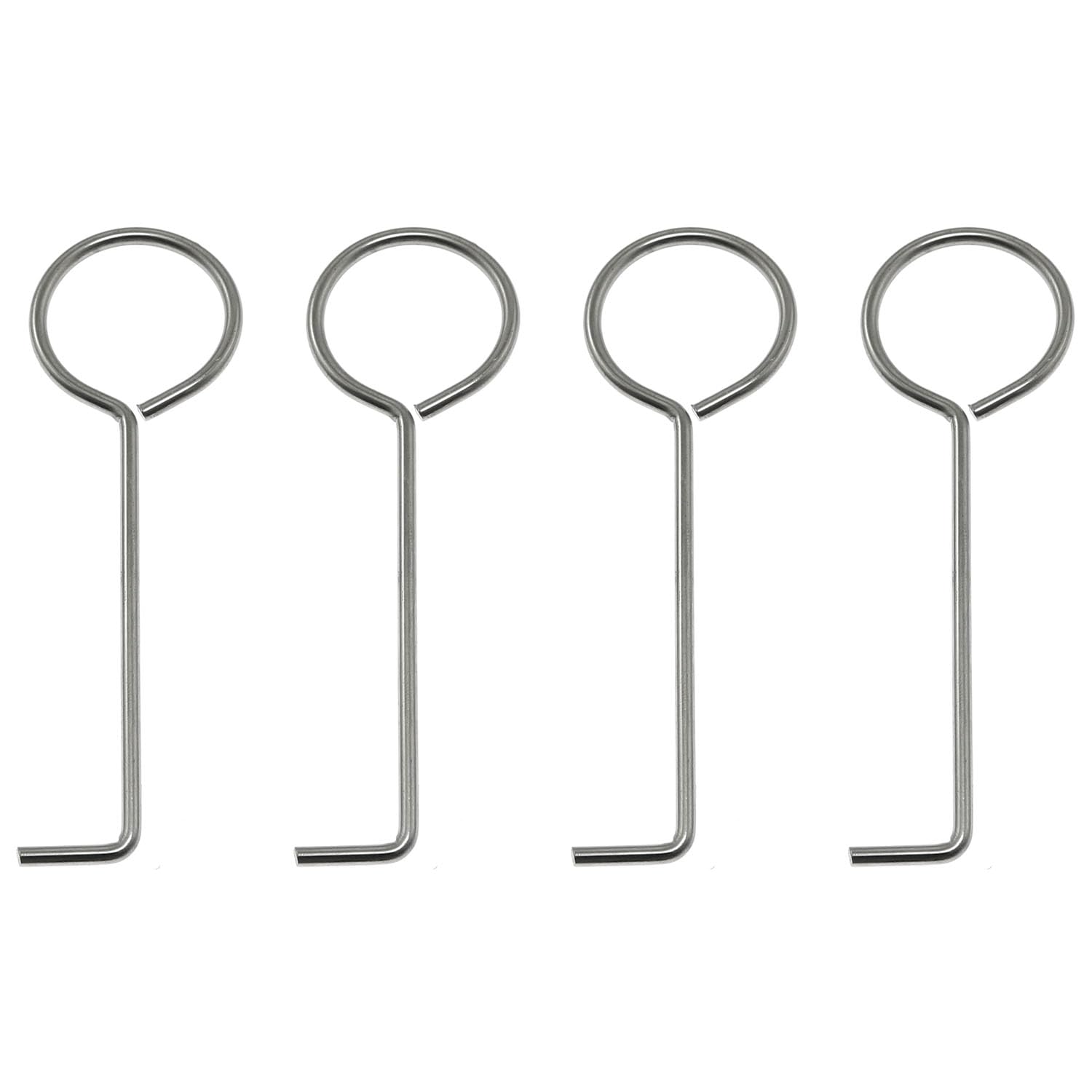 Maxmoral 4pcs Drain Key Stainless Steel Lifting Hook for Linear Floor ...