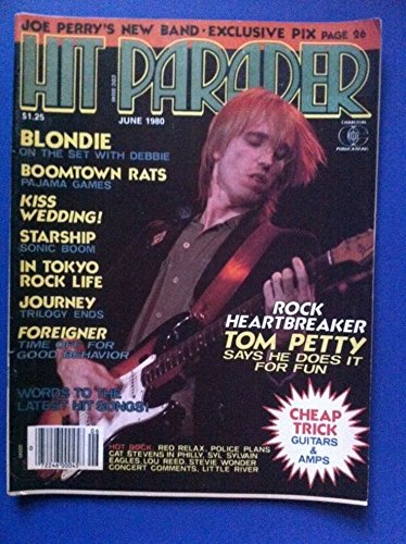 Hit Parader Magazine June 1980 Tom Petty Cover, + Blondie, Boomtown ...
