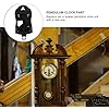 Amazon.com: DOITOOL Pendulum Clock Movement Drive,Empty Pendulum Case ...