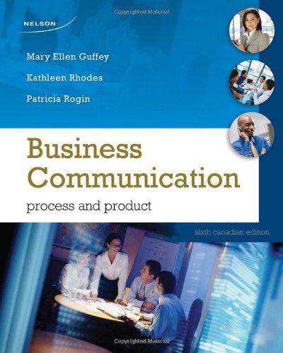 Business Communication: Process and Product: Guffey, Mary Ellen, Rhodes ...
