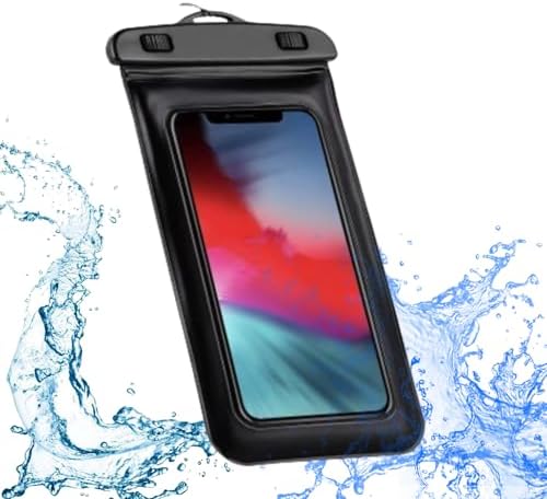 JANNYRO Plastic Waterproof Phone Pouch, Rain Mobile Cover, Universal ...