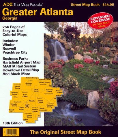 Amazon | Greater Atlanta, Georgia Street Map Book | Reference