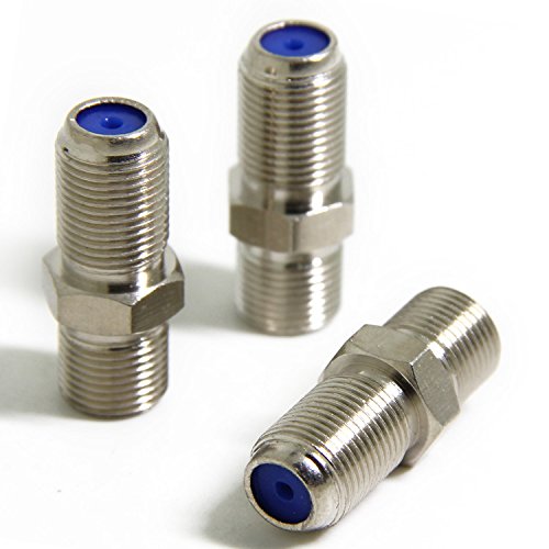 Amazon.com: Ancable 3-Pack TV Cable Extension Coupler, F Type High ...