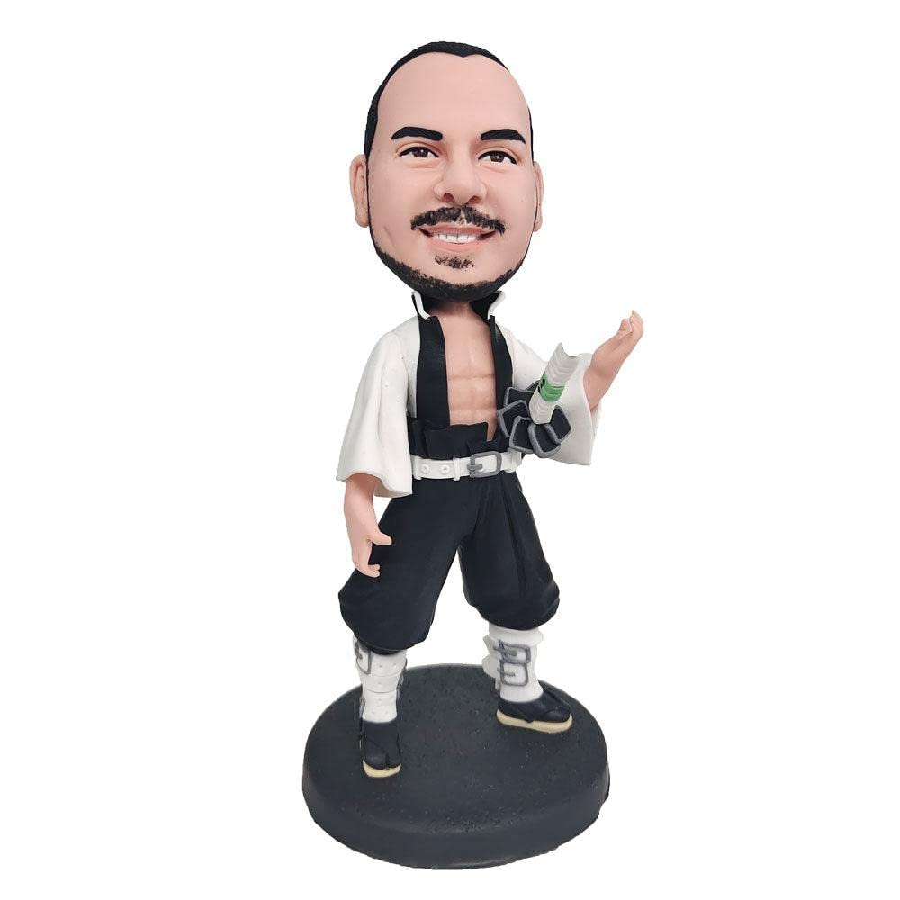 Amazon.com: mydedor Custom Bobble-Heads Figurine Customized Doll, Male ...